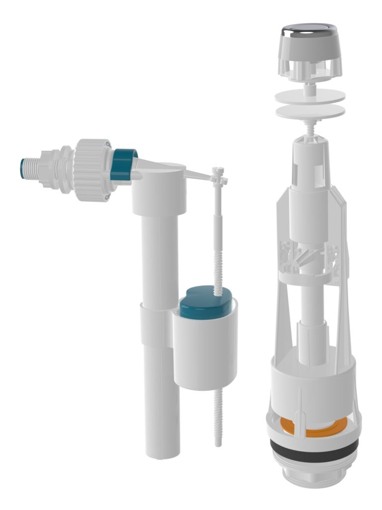 Flushing Mechanism – Side Plastic Inlet – Aquaplex FZE