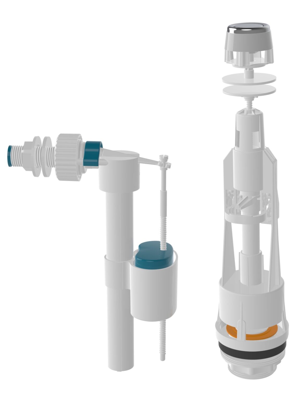 Flushing Mechanism – Side Plastic Inlet – Aquaplex FZE